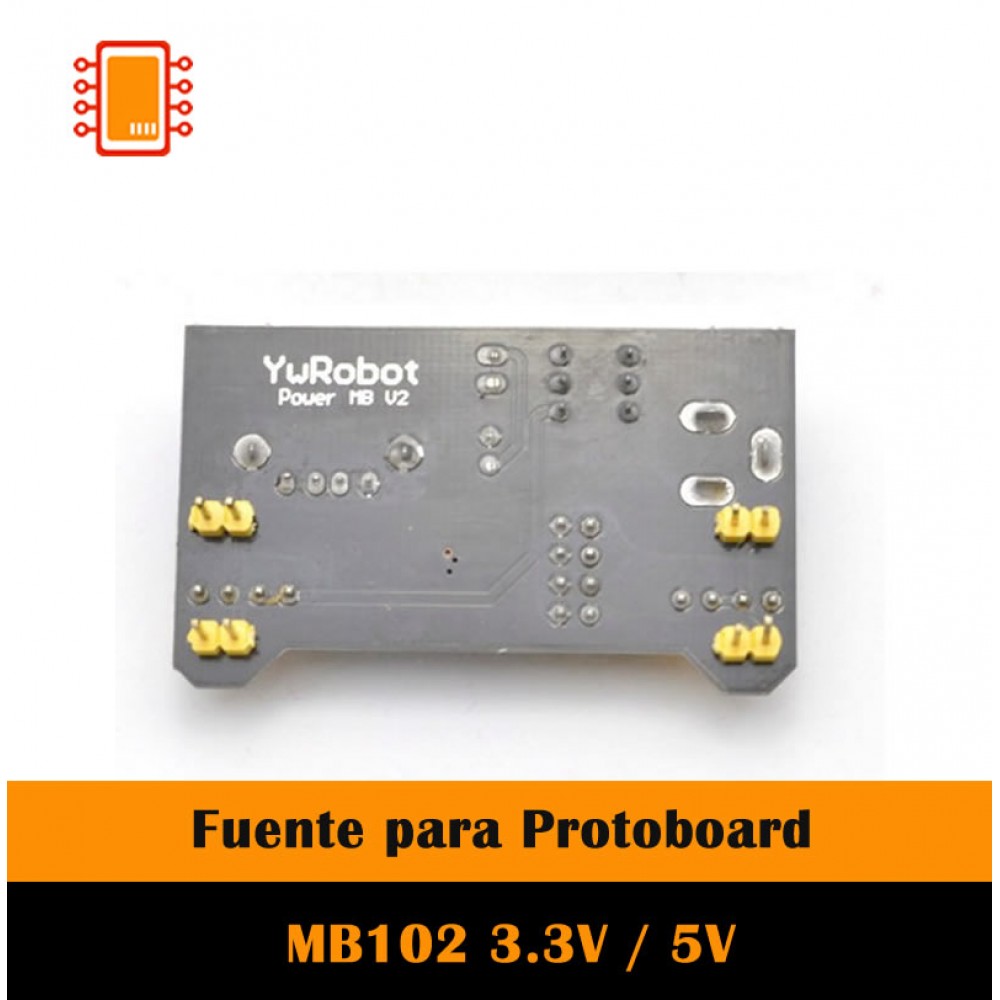 Fuente para protoboard 3.3v o 5V, 700ma